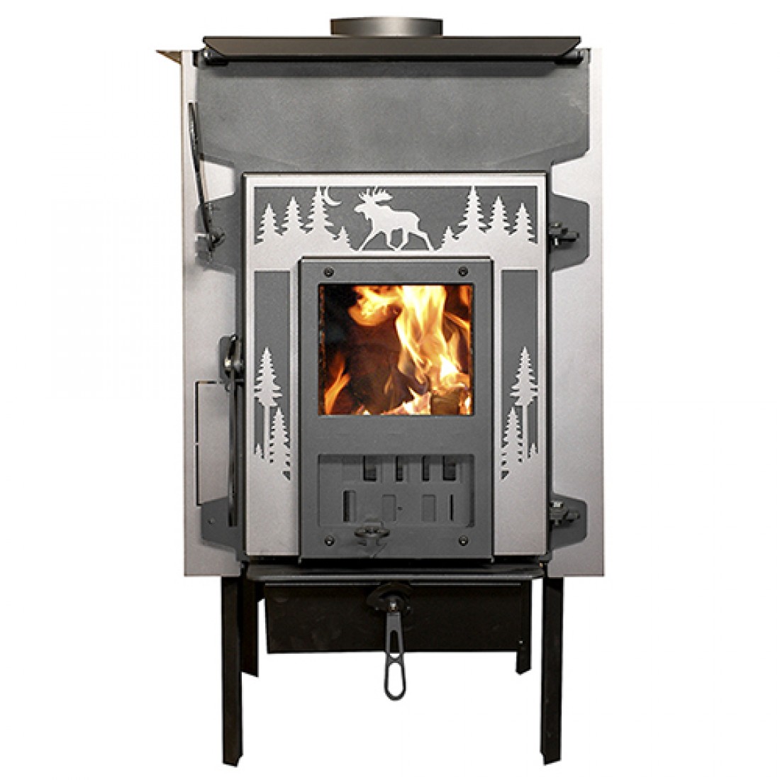 Mini Franklin Soapstone Gas Stove | Woodstove