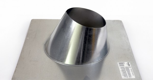 Adjustable Roof Flashing, 0-over-12 to 6-over-12 Pitch