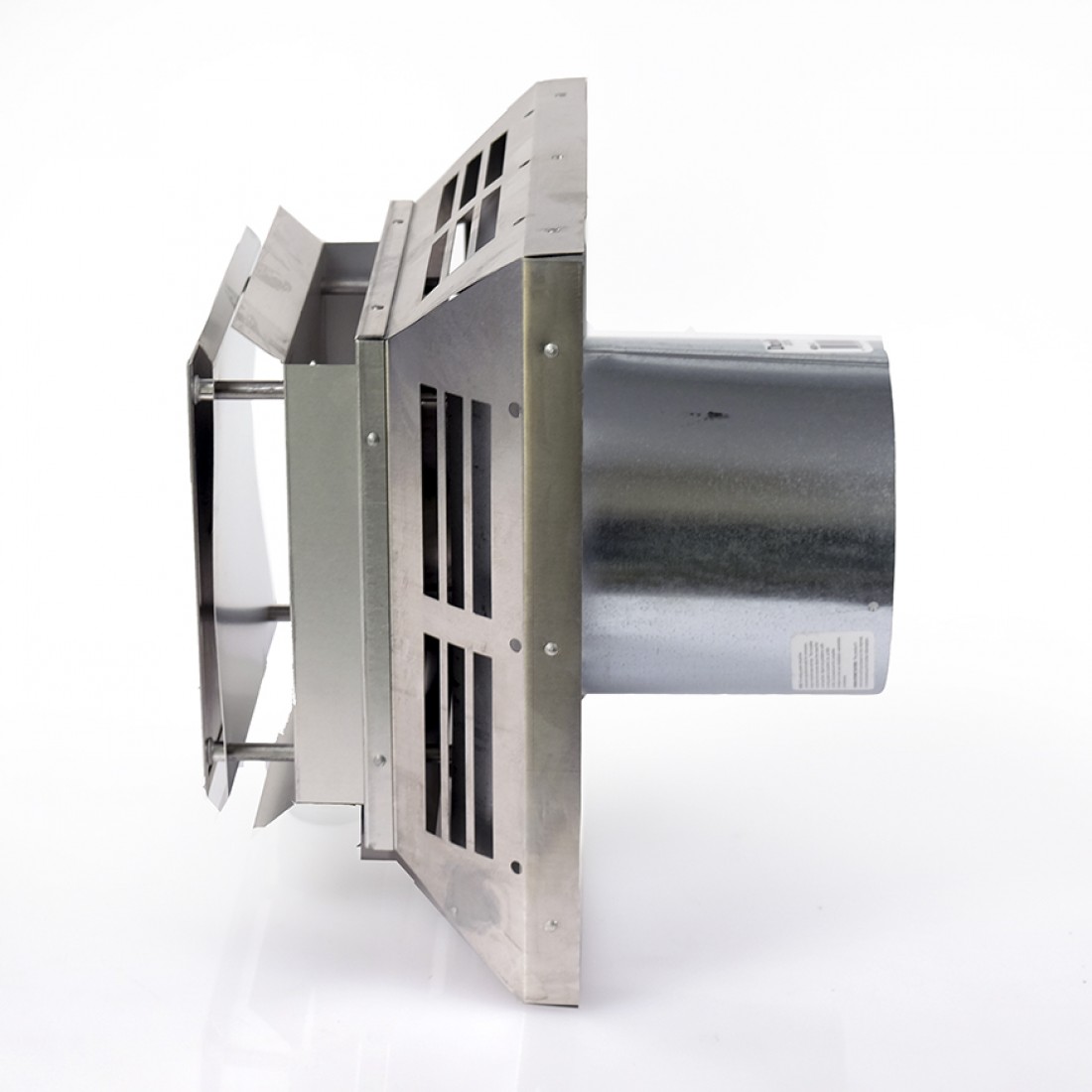 Square Horizontal Termination Cap, 4-Inch x 6-Inch Direct Vent Pipe